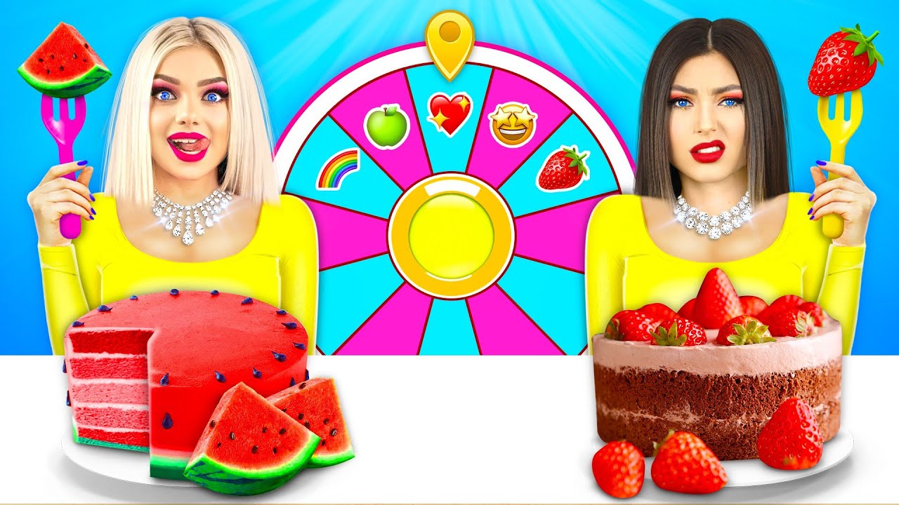 ¡Quien Decore Mejor el Pastel Gana el Premio! Rueda de Misterio Extremo ...