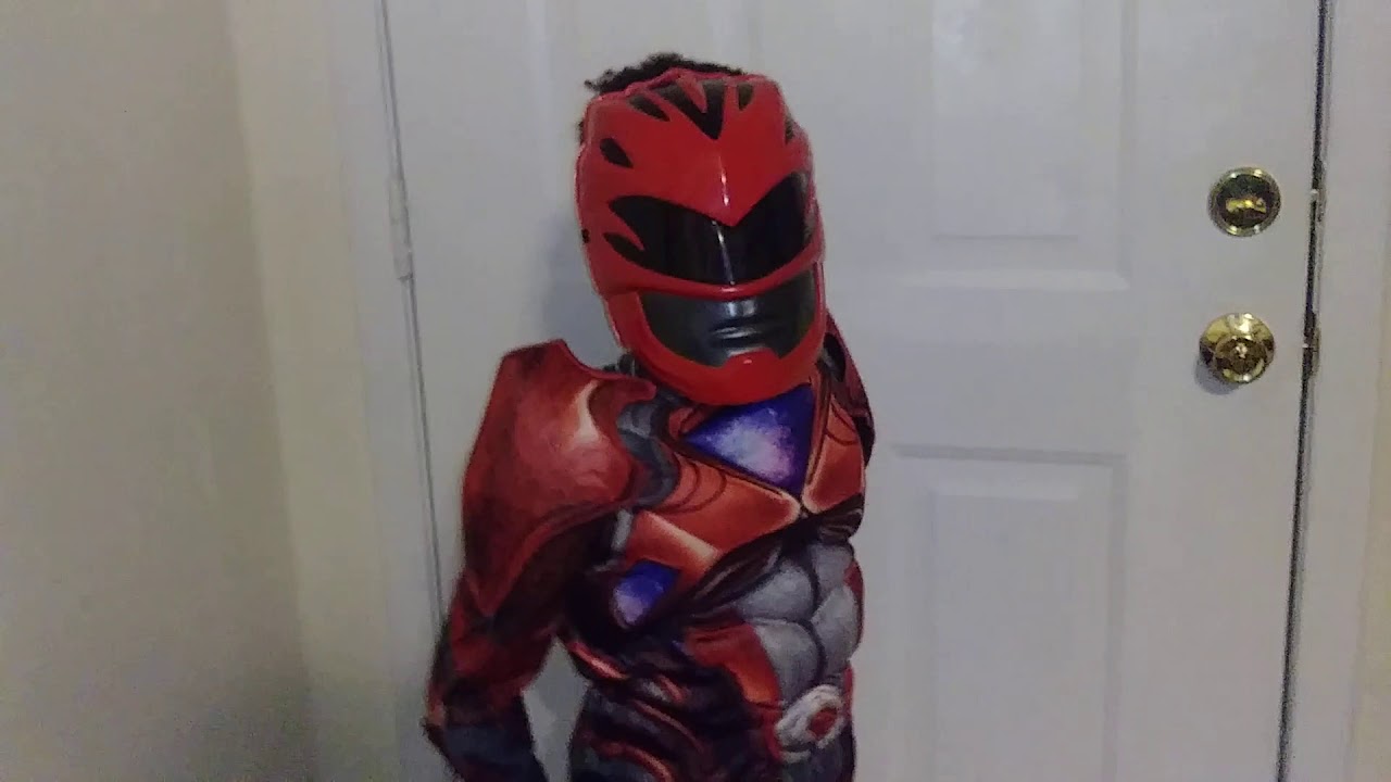 TRANSFORMATION IN RED POWER RANGER👨👦 - YouTube