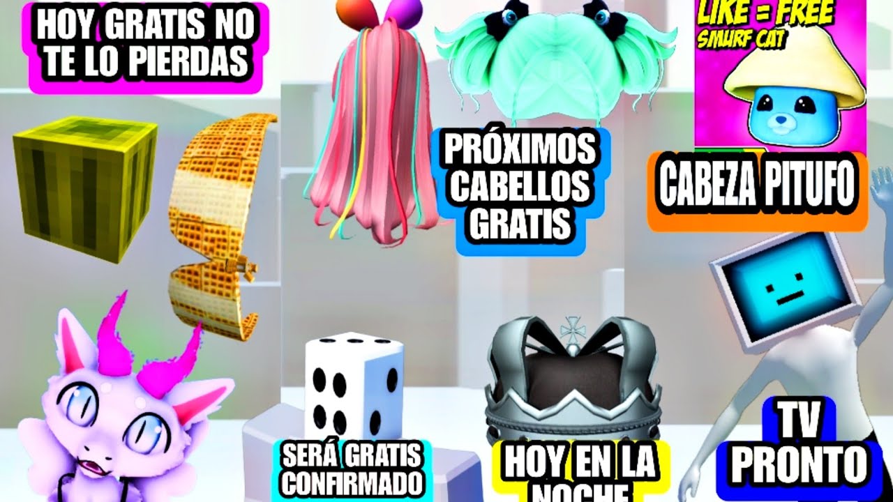 NOTICIAS DE ROBLOX, PRÓXIMOS CABELLOS GRATIS, NUEVA CABEZA DINÁMICA ...