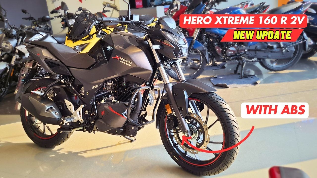 Hero Xtreme 160R 2v 2025 Model Review | New 2025 Hero Xtreme 160R 2v ...
