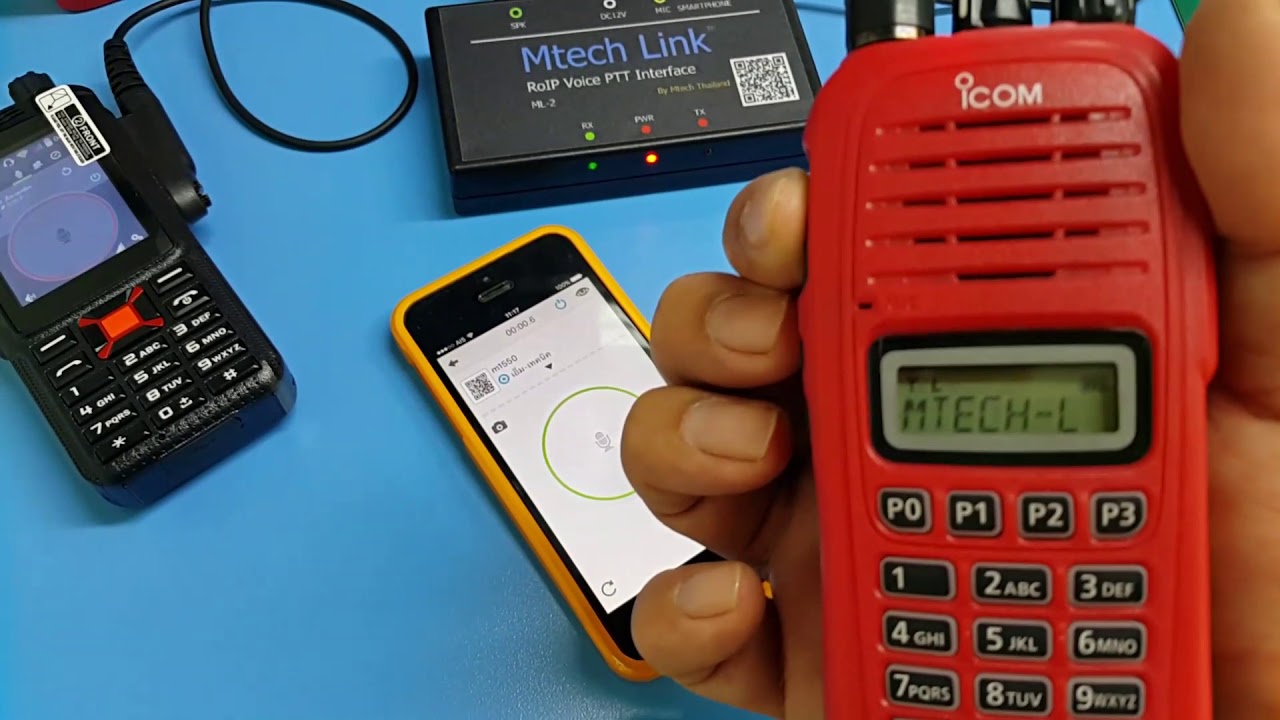 Interface radio to f22 Zello - YouTube