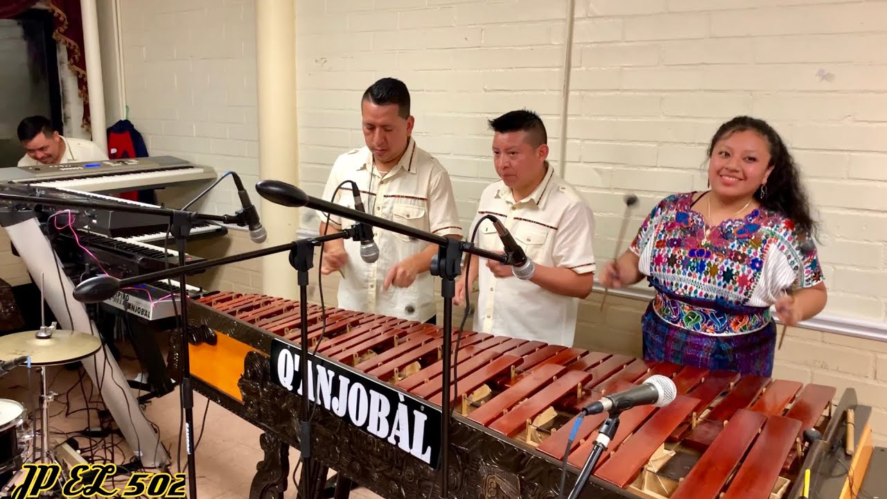 Marimba Suspiro Q’anjobal - Fiesta de la Aldea Molná 2019, Los Angeles ...
