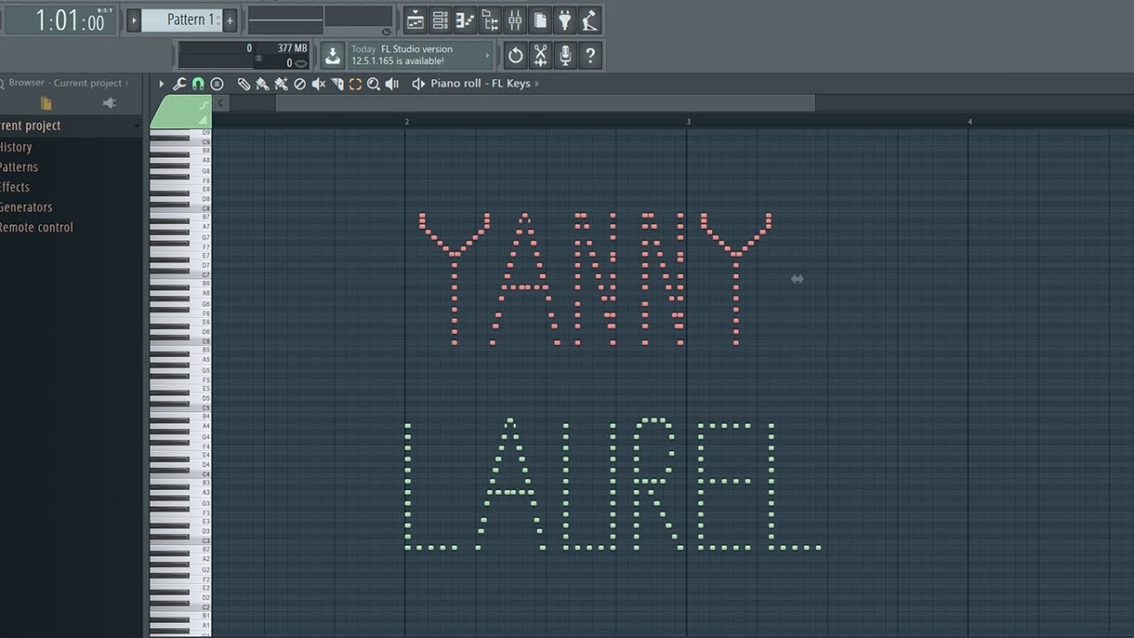 What Yanny Or Laurel Actually Sounds Like (MIDI Art / Musical) - YouTube