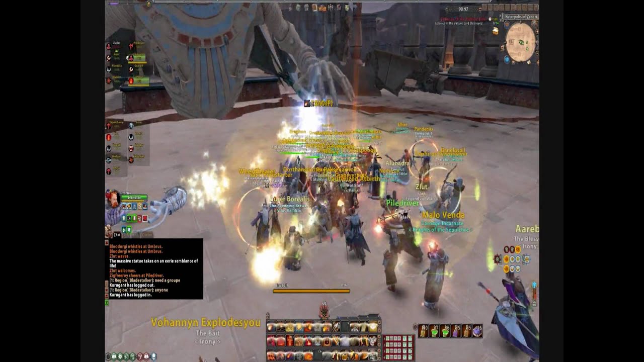 Warhammer Colossus Attempt Gorfang Server - YouTube