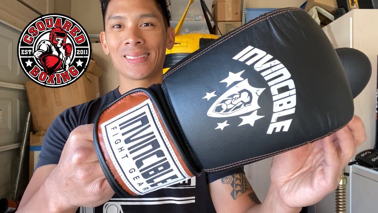 Invincible (Amber) Fight Gear Bag Gloves REVIEW- GREAT BAG GLOVES YOU ...