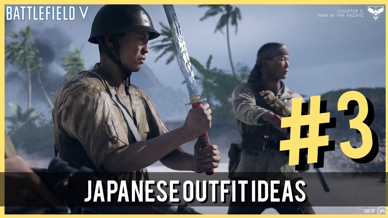 Battlefield 5 | Japanese Outfit Ideas #3 - YouTube