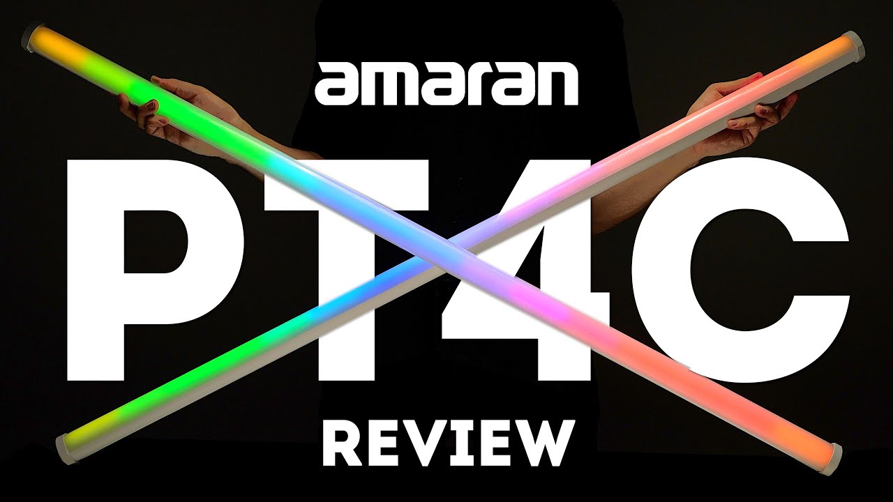 Amaran PT4c Pixel Tube Light Review - YouTube