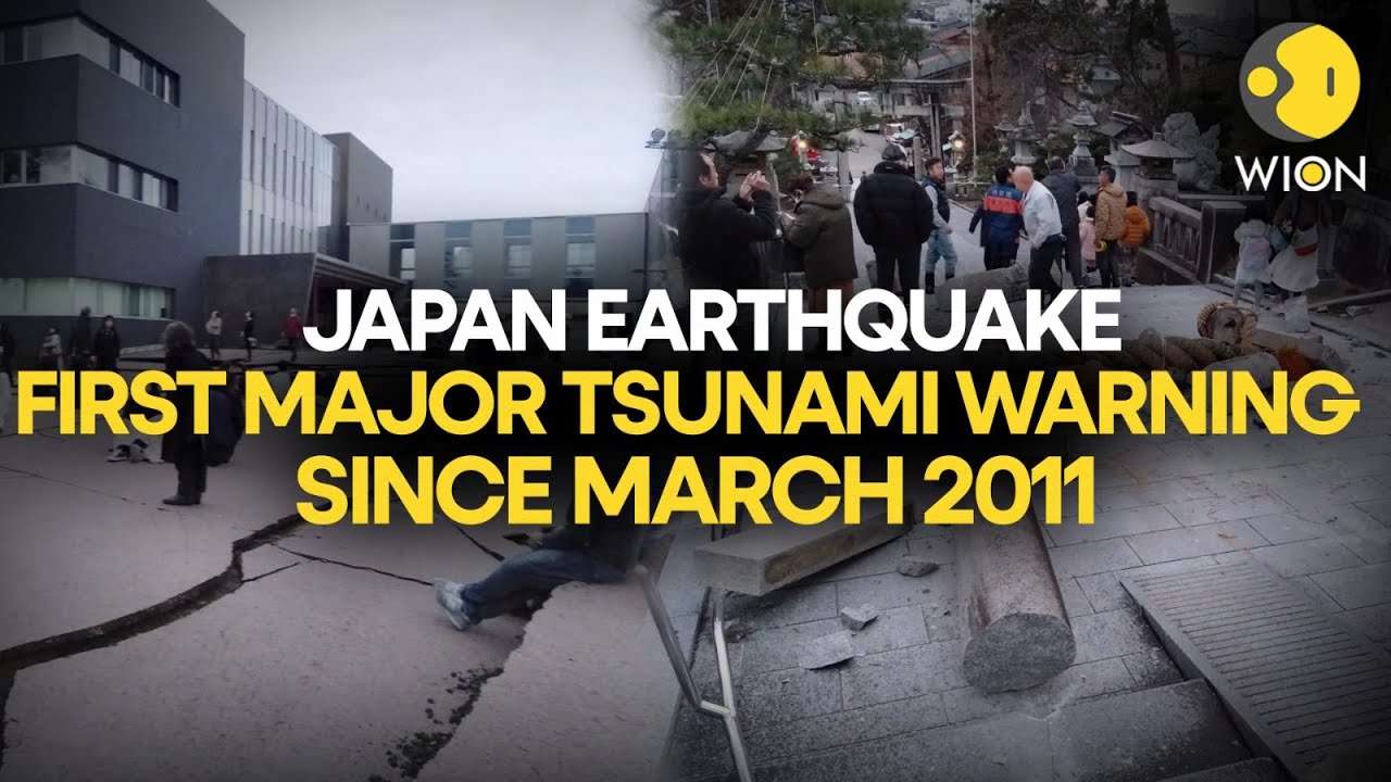 Japan Earthquake: First major tsunami warning | WION Originals - YouTube