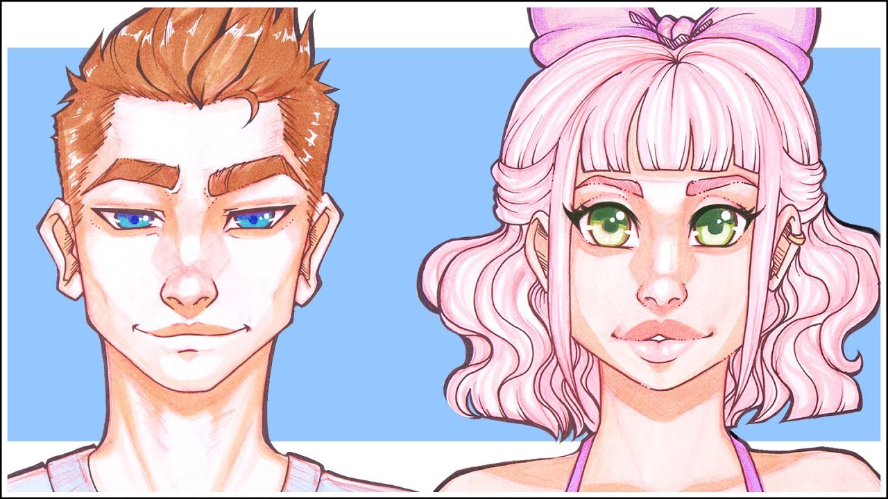 How To Draw Faces Youtube