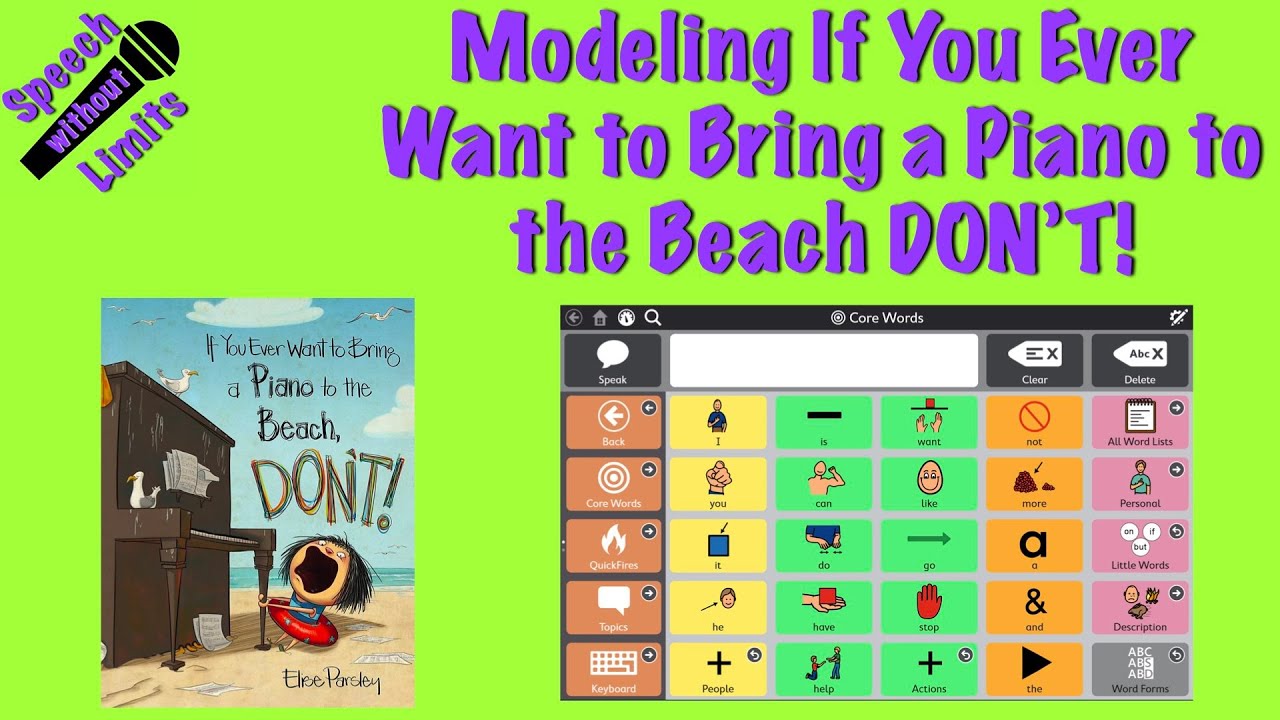 AAC Modeling of If You Ever Want to Bring a Piano to the Beach DON'T ...