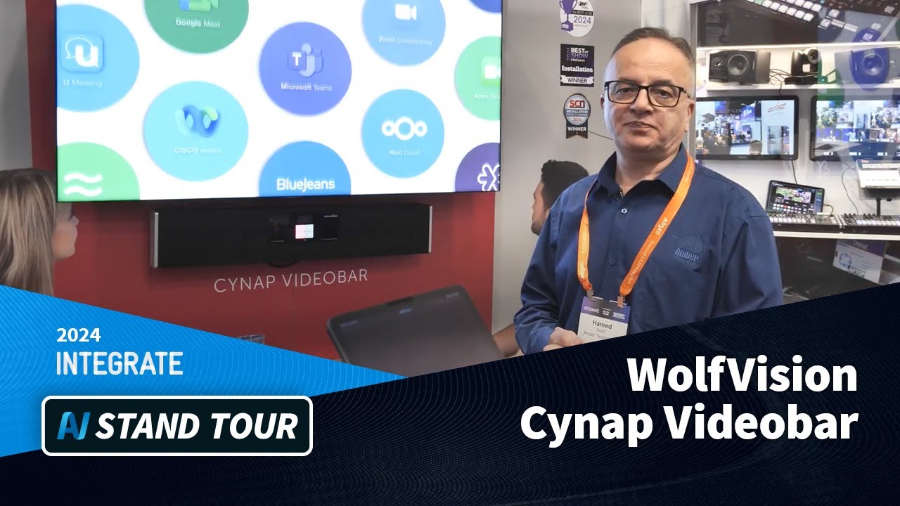 Integrate 2024 :: WolfVision Cynap Videobar - YouTube