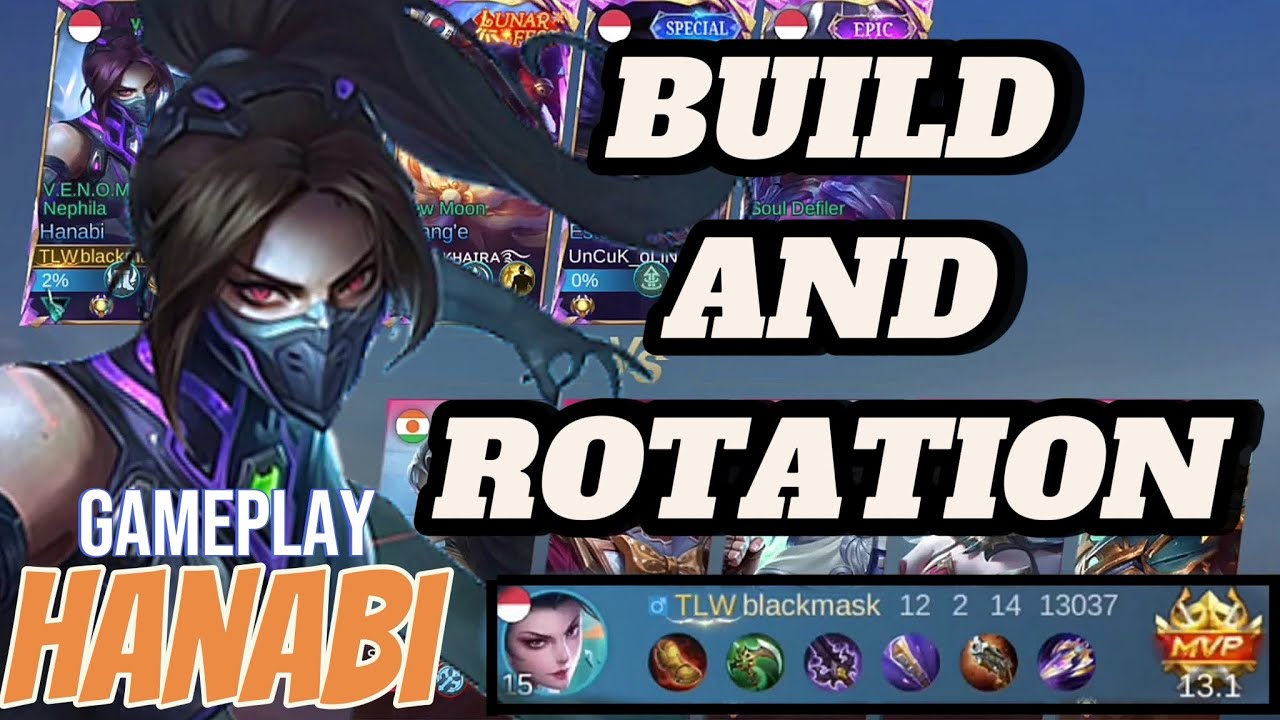 Hanabi Combo With Estes Is Unstoppable! | Build Top 1 Global Hanabi ...