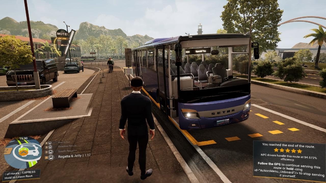 Bus Simulator 21 - X24 - Regatta & Jetty TO Greenwood Fields ...