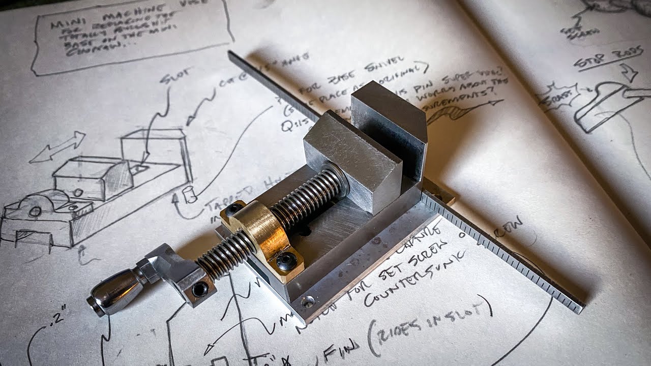 Adam Savage's One Day Builds: Mini Machine Vise! - YouTube