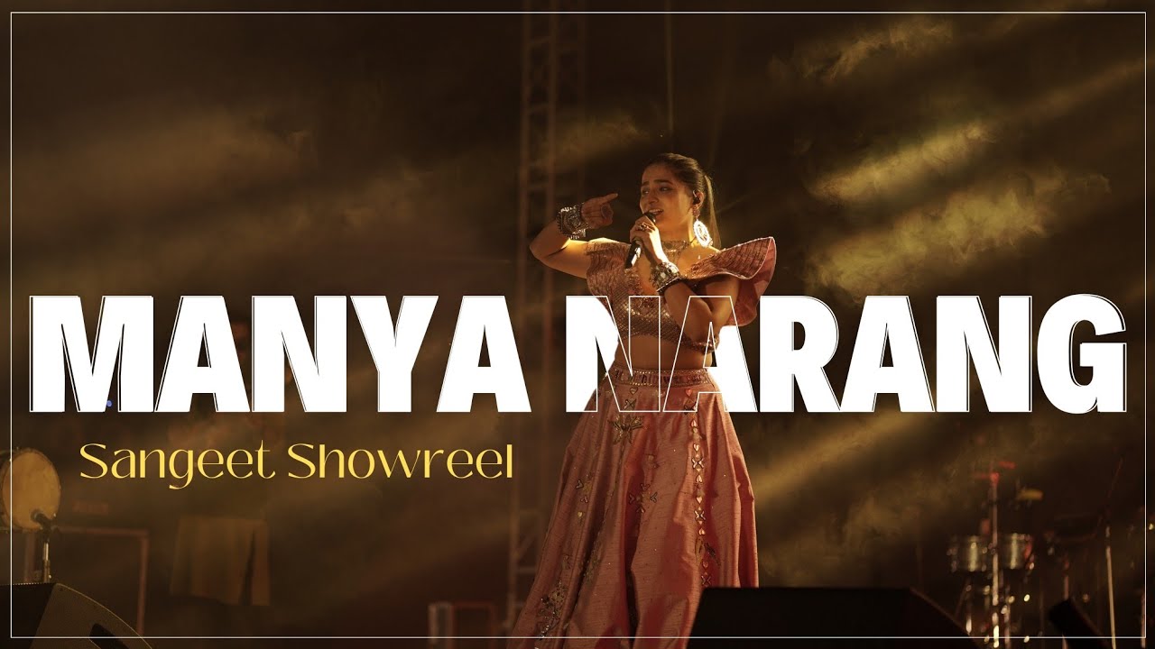 Manya Narang | Live Performance | Sangeet - YouTube