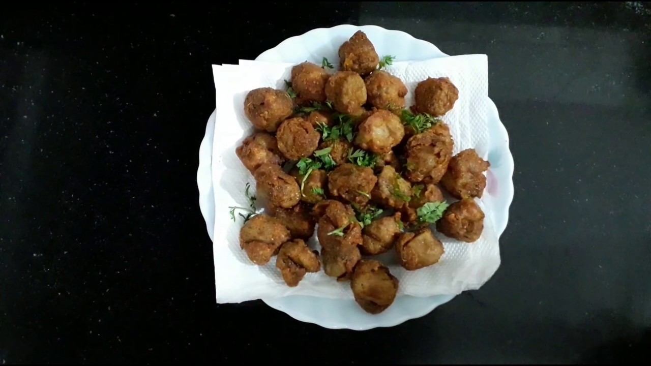 CRISPY SOYA CHUNKS RECIPE / HOW TO MAKE CRISPY SOYA CHUNKS / VEG ...
