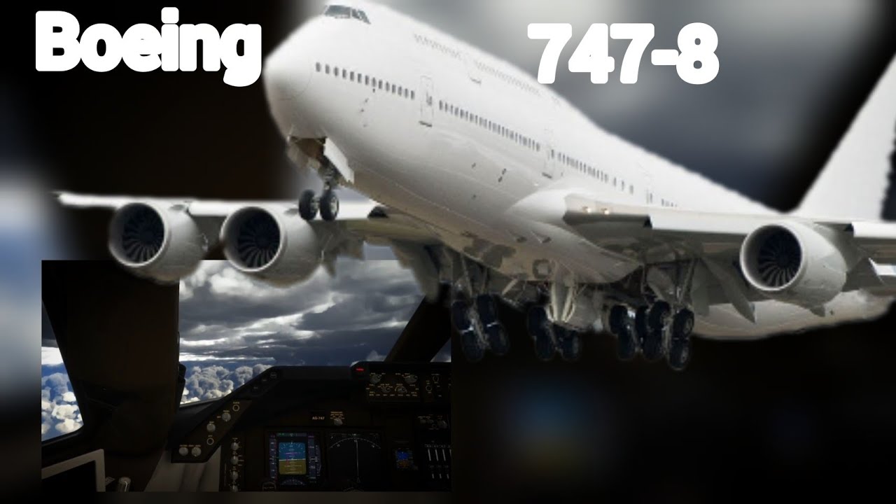 Avião 747-8 MFS ACIDENTE - YouTube