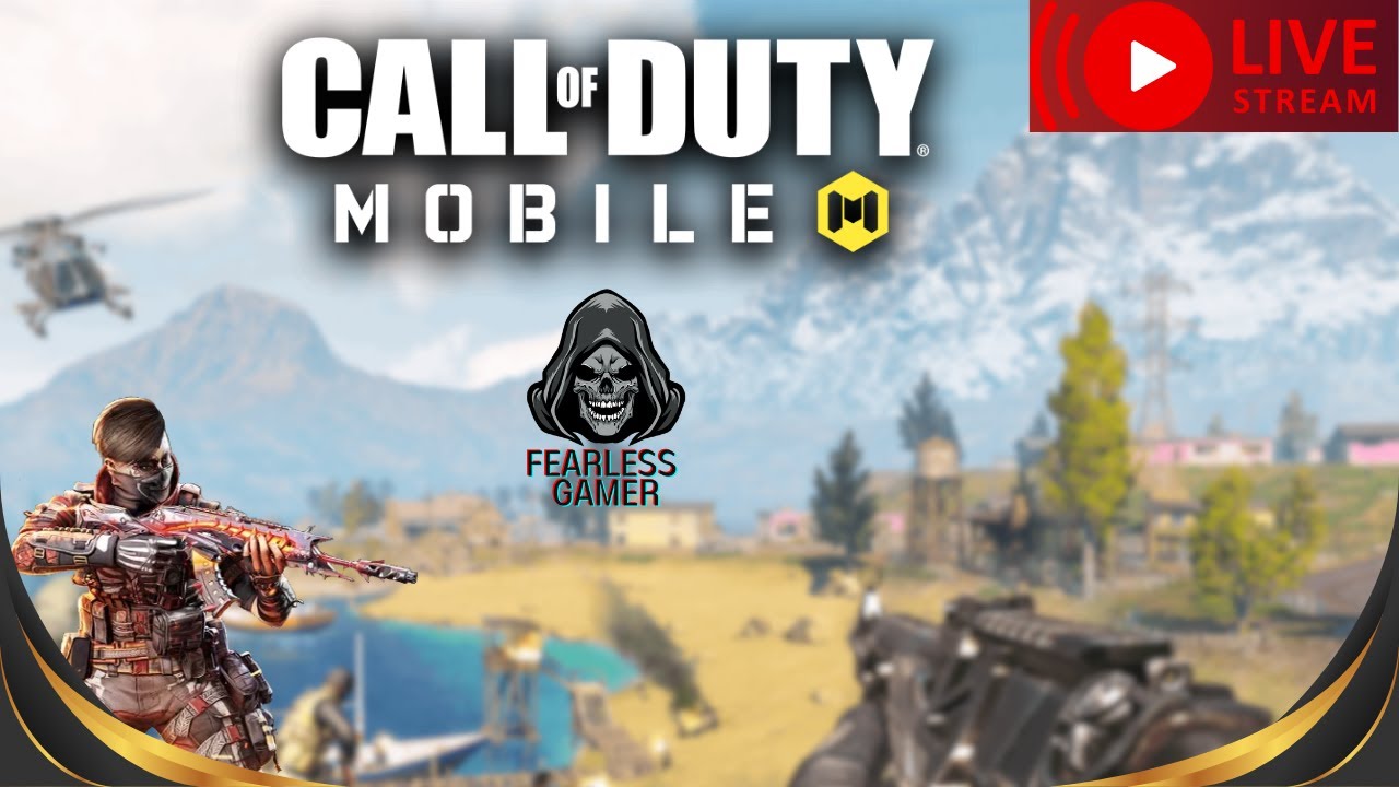 Fearless Gamer Here With CODM LIVE | Fearless Gamer live | Codm Live ...