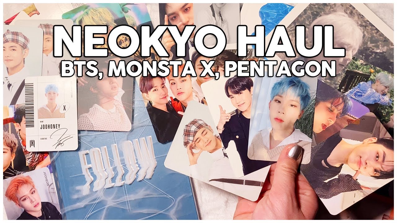 NEOKYO MERCARI JAPAN KPOP HAUL #3 | BTS, Pentagon, Monsta X - YouTube