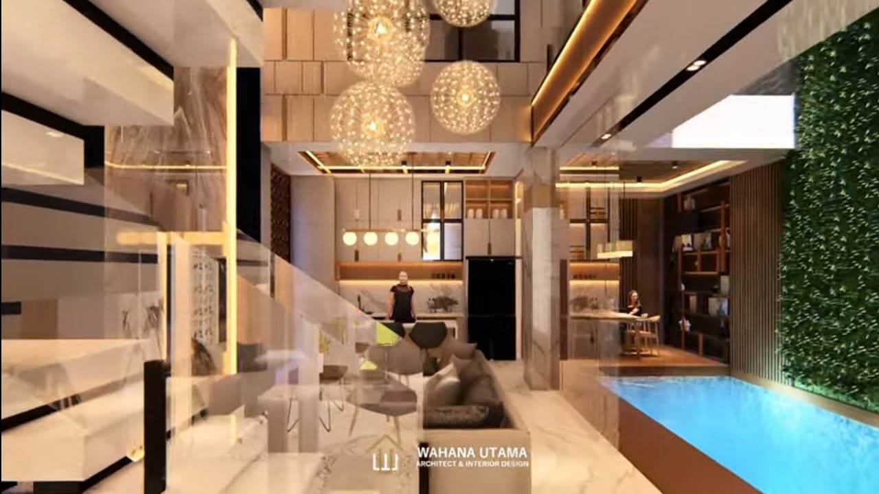 Hunian Mewah Dengan Lift, Pool 8x20 di Pulomas Jakarta - YouTube