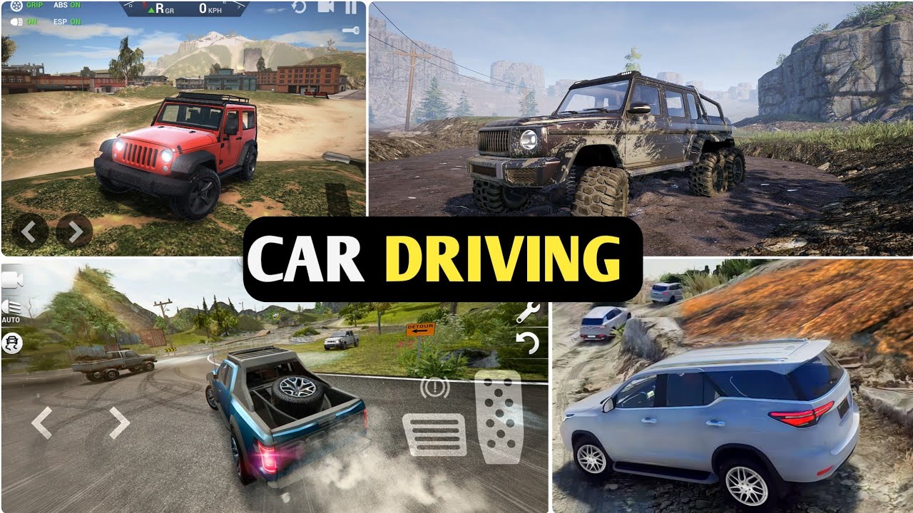 Top 5 Realistic Car Driving Games For Android l Best Car driving games ...