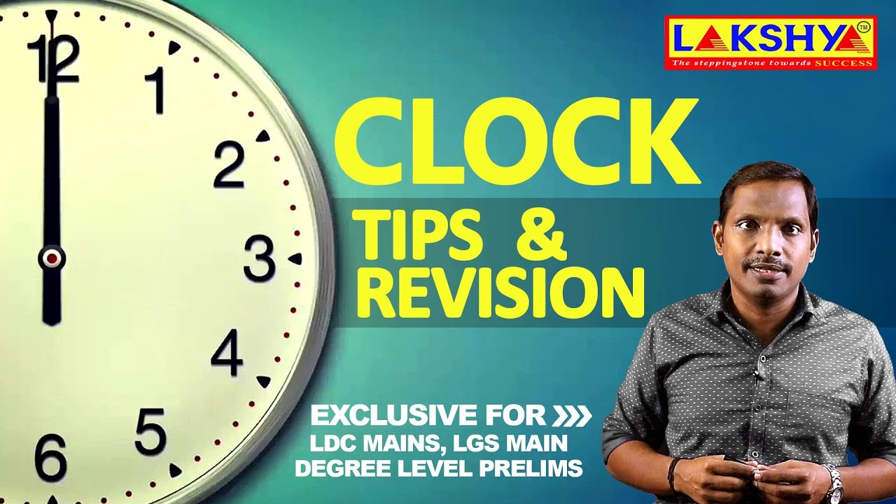 PSC | CLOCK | TIPS & REVISION - YouTube