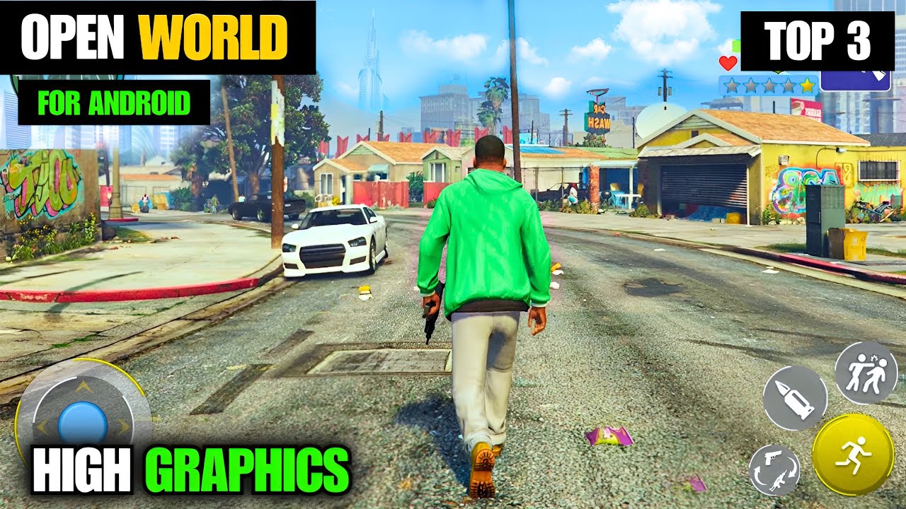 TOP 3 OPEN WORLD GAMES LIKE GTA V FOR ANDROID & IOS 2025 | High ...