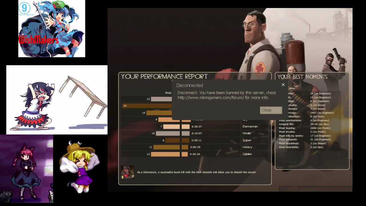 [TWITCH] Banned from a TF2 Server for No Reason. - YouTube