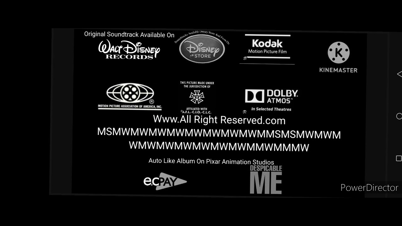 Disney End Credits 2/2 - YouTube