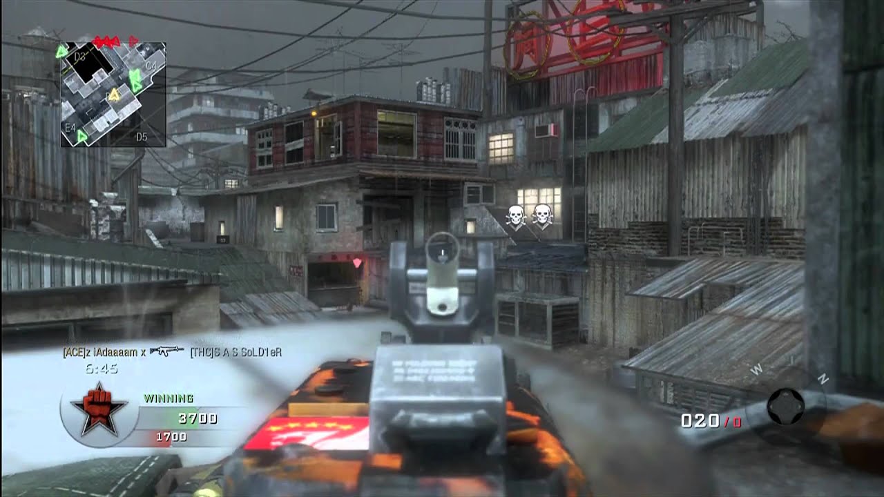 GunShip on Kowloon - Call of Duty Black Ops M60 - YouTube