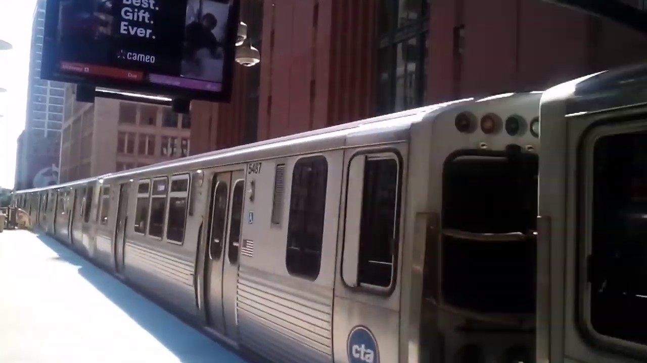CTA "L" Transit: 2009-15 Bombardier 5000-series Purple line Express ...