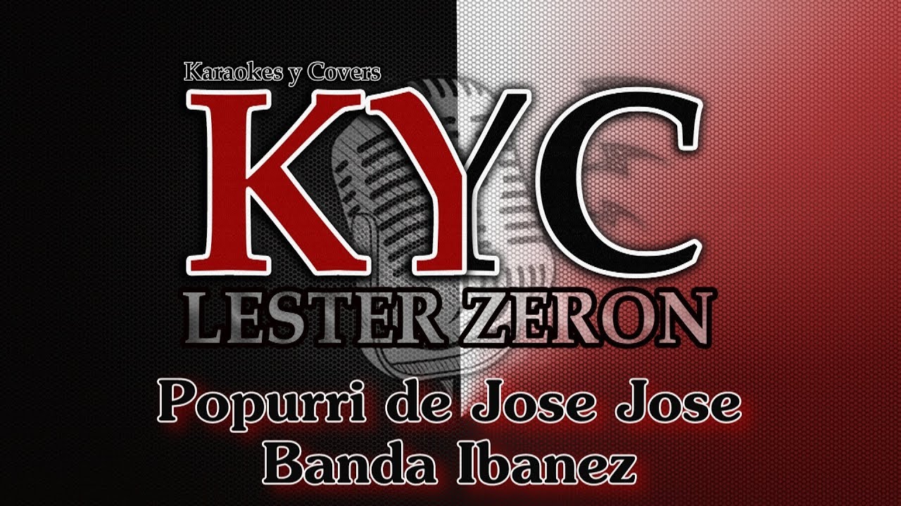 Popurri de Jose Jose - Banda Ibanez - Karaoke DEMO - YouTube