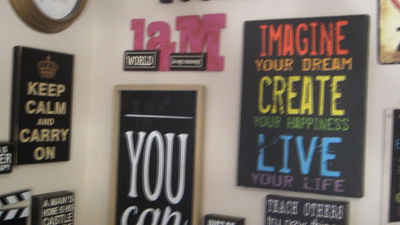 DIY: Create Your Own Motivational Wall! - YouTube