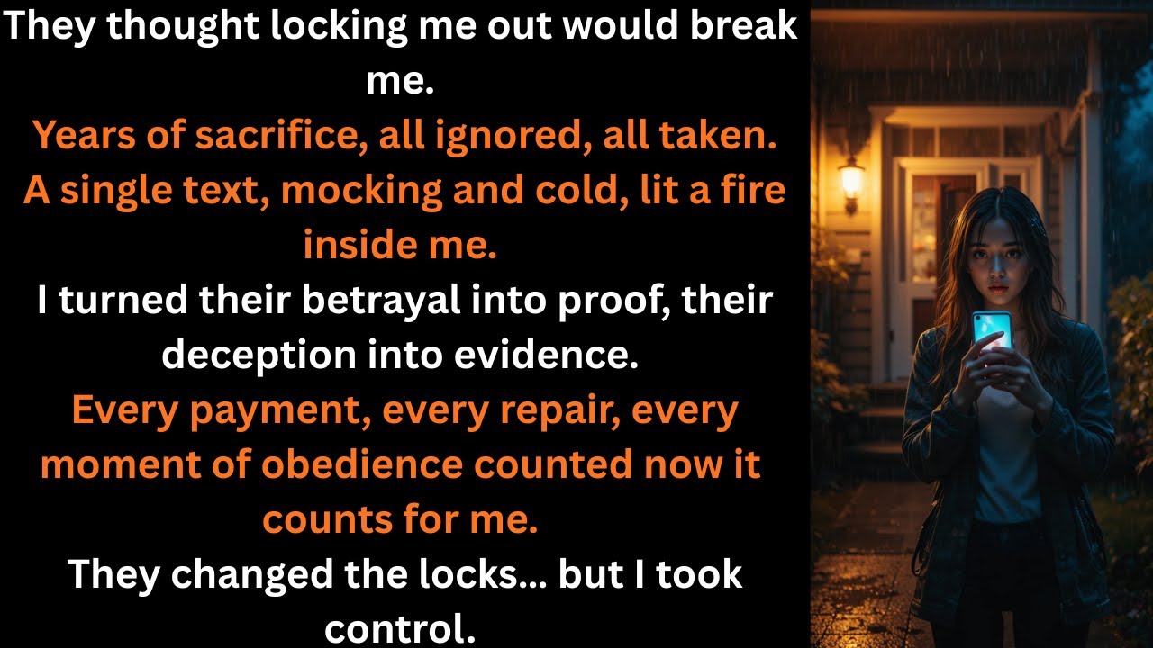 They Changed the Locks… I Took Control. - YouTube