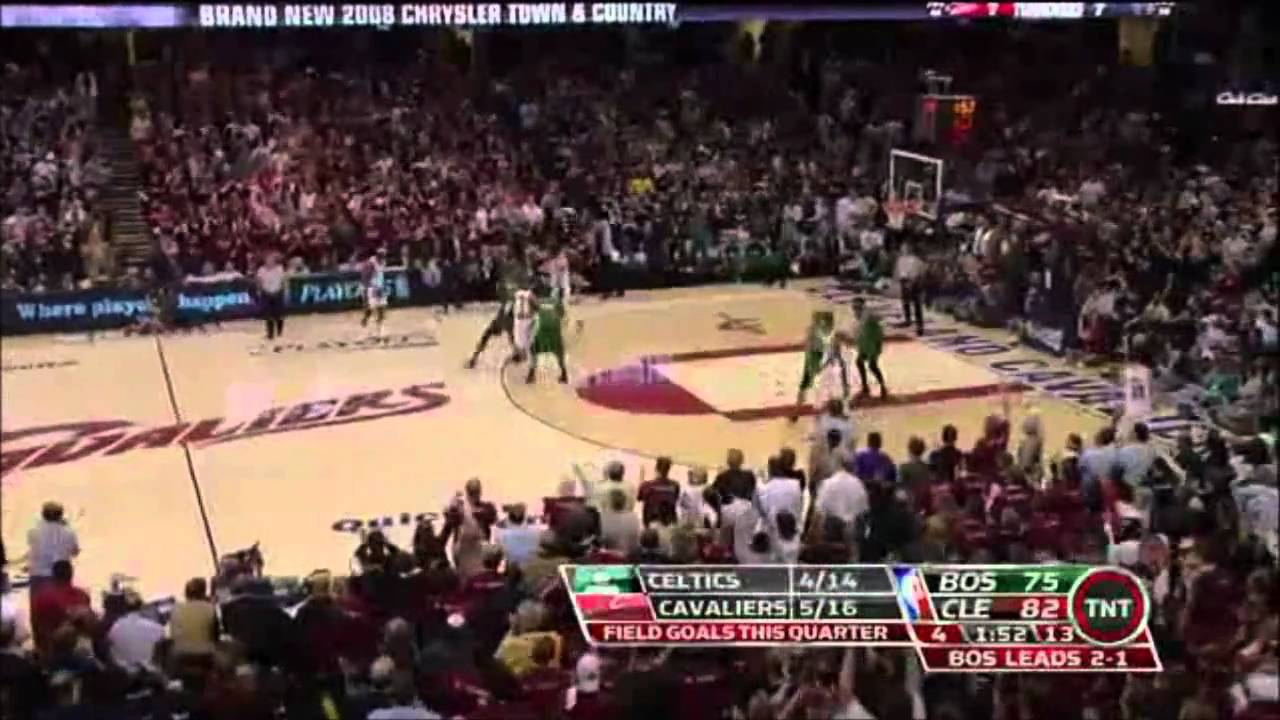 Lebron James Sick Dunk on Kevin Garnett HD - YouTube