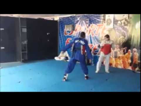 Taekwondo luta (tkd_fju) - YouTube