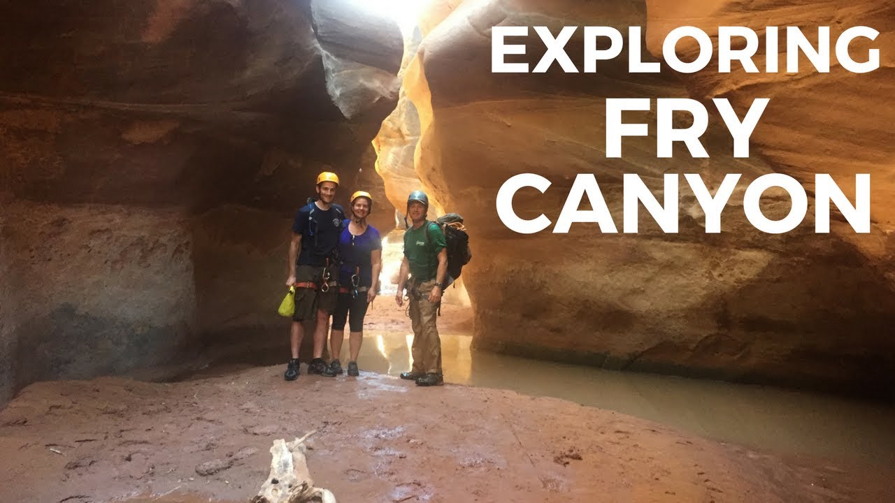 Exploring Fry Canyon - Our First Guided Slot Canyon Experience - YouTube