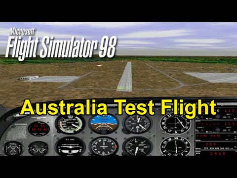 Flight Simulator 98 || Australia Special Edition 98 add-on || Test ...