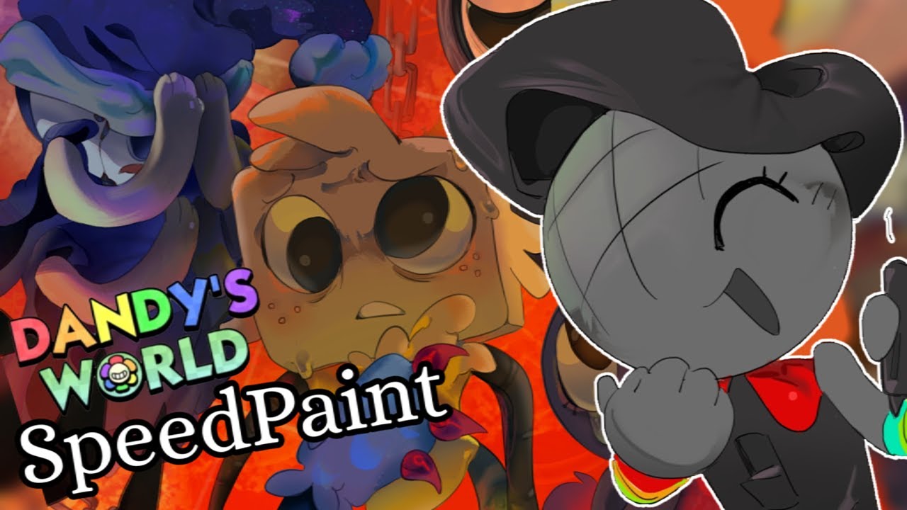 Dandy`s World Art (SPEEDPAINT) - YouTube