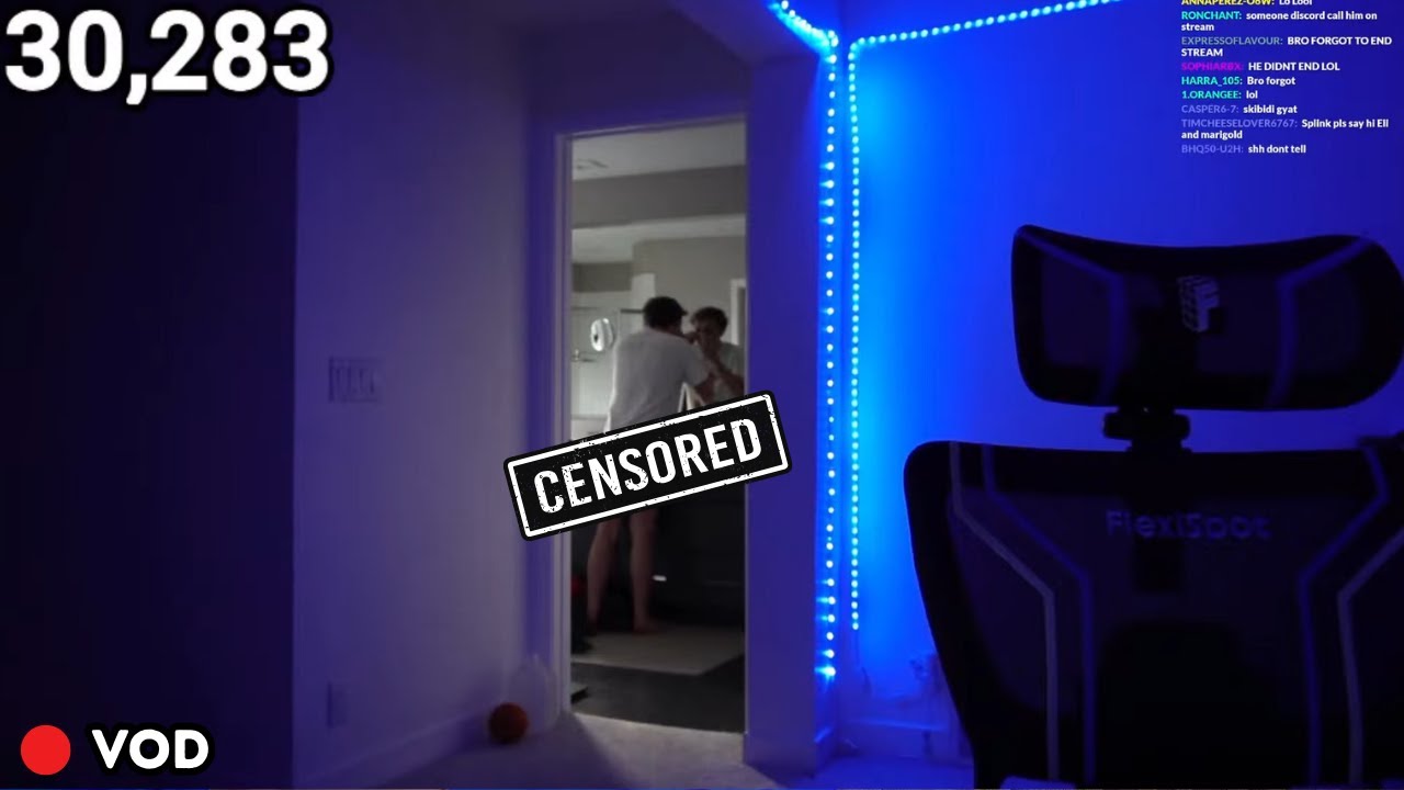 he forgot to end the stream (VOD) - YouTube