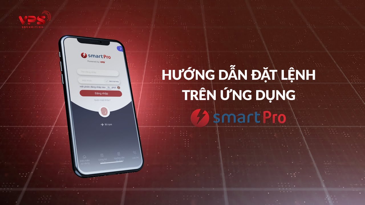 Hướng dẫn đặt lệnh trên ứng dụng SmartPro - YouTube