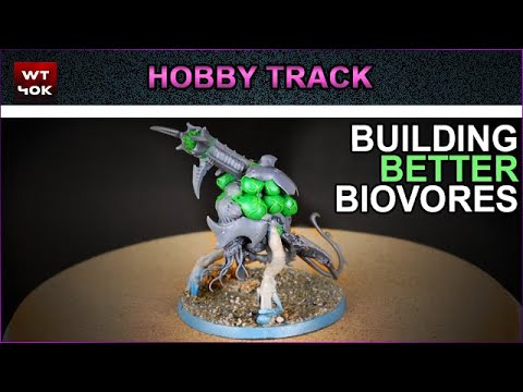 Building Better Biovores - Tyranids Warhammer 40k Conversion - YouTube