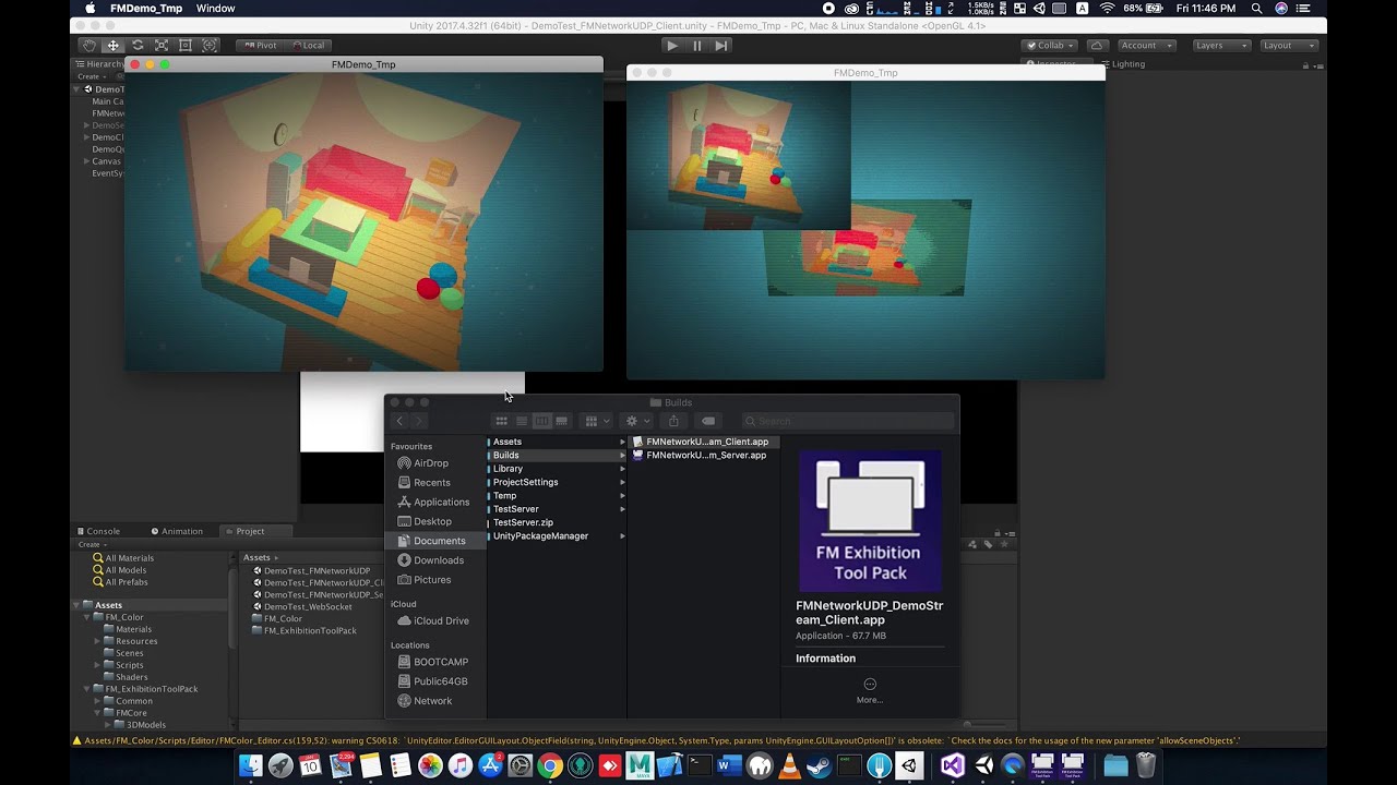 [Tutorial: FM Network UDP] Game View Live Stream Setup (Unity3D) - YouTube