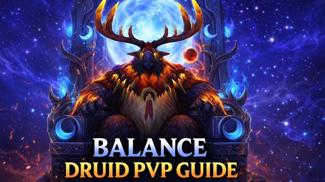 BEST BALANCE DRUID BUILD! - Balance druid pvp guide midnight - YouTube