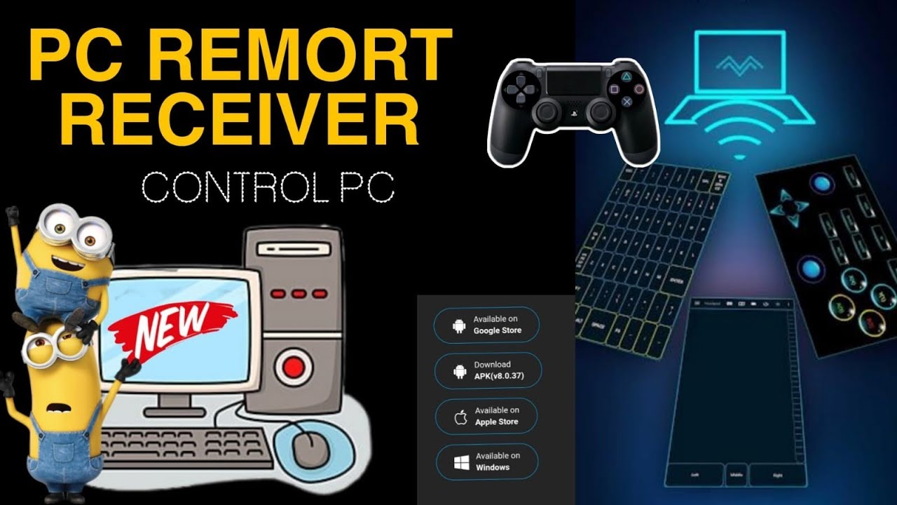REMOTE FOR PC | Wow 😮| Amazing tool | New update 2025 - YouTube