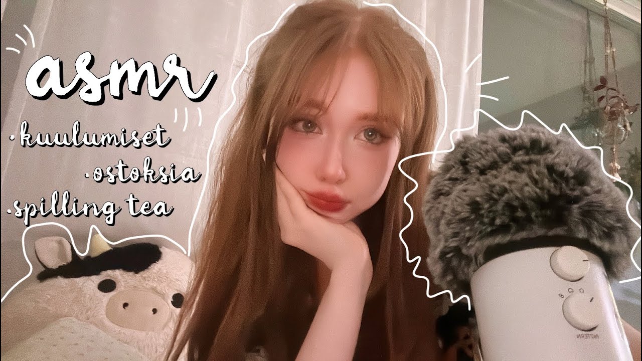 toinen asmr tekijä inspiroi mua ostoksille (ja kerron kuulumisia ...