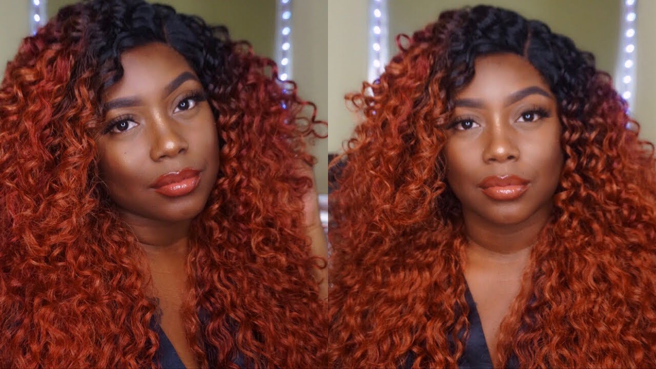 Sexy Fall Curls & Color! 🔥 | SAMSBEAUTY - YouTube