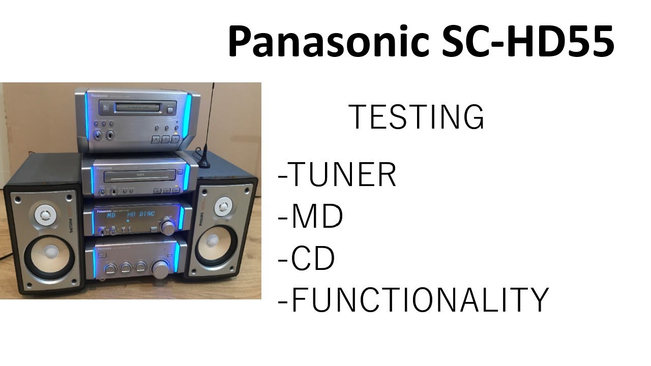 Panasonic ST-HD55 - YouTube