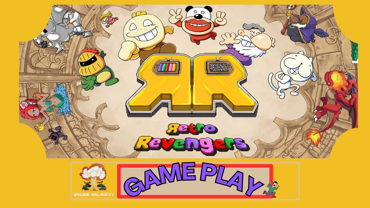 ** RETRO REVENGERS ** ¦ PC GAME PLAY ¦ - A 2D Retro Action Platformer ...