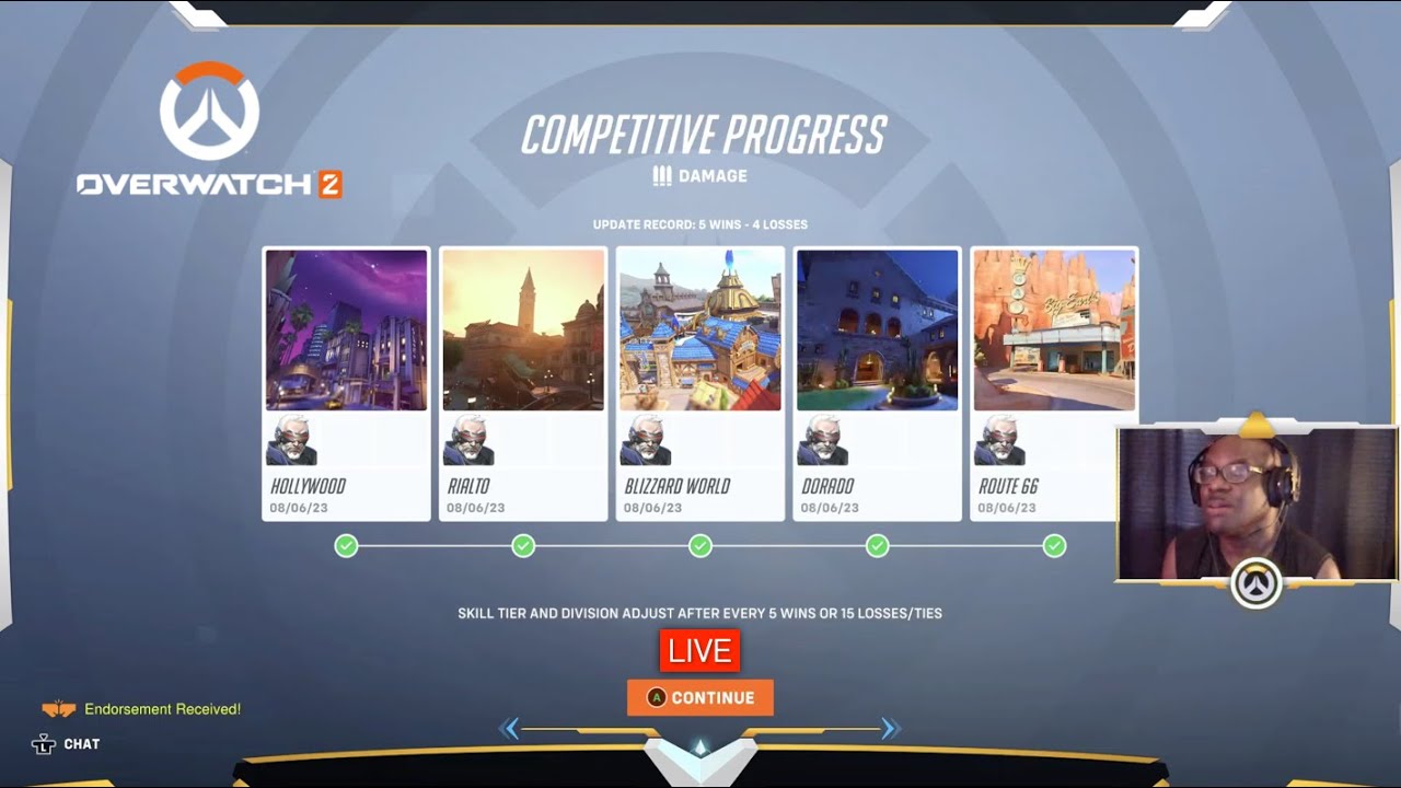 Competitive | Live | Gameplay | Overwatch 2 HD - YouTube